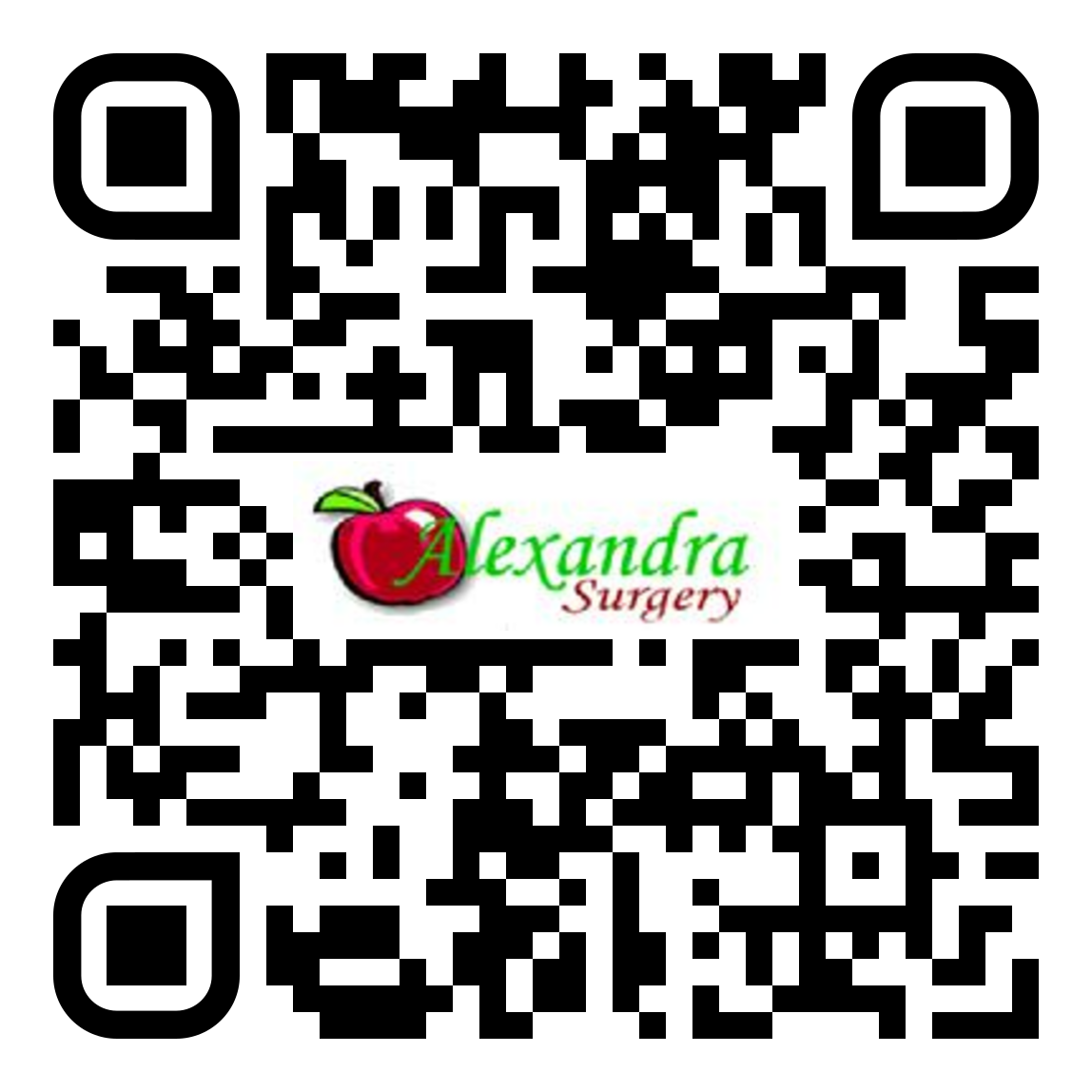 Surgery leaflet - QR code 2023-Dec